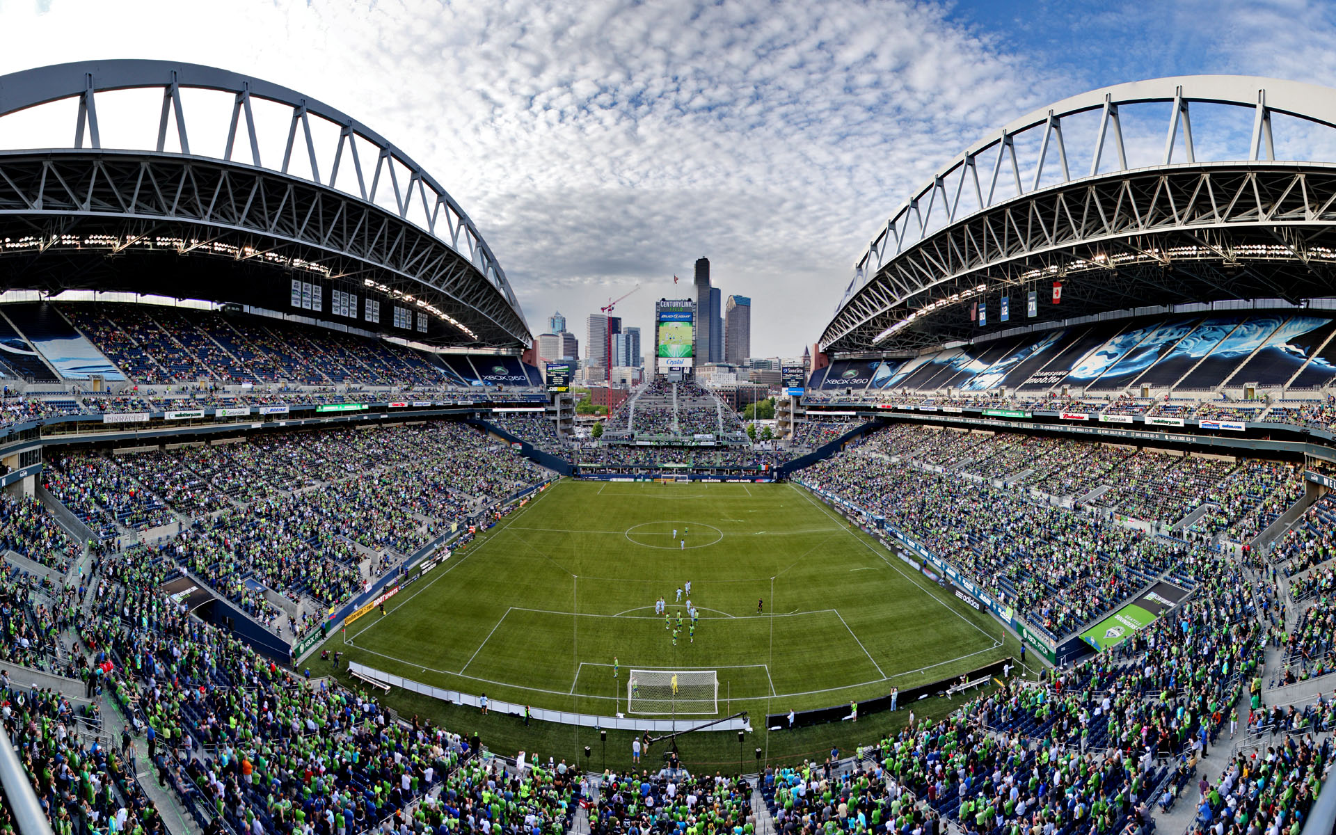 Seattle Sounders FC vs CD Olimpia at CenturyLink Field on 27/02/20 Thu ...